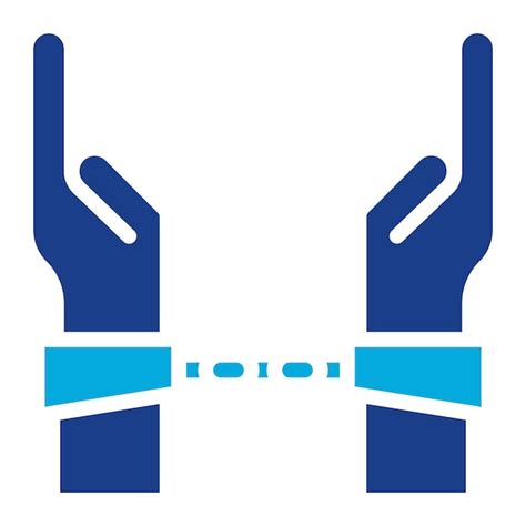 Premium Vector Detain Flat Illustration