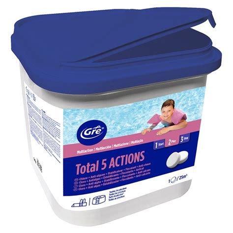 Total Multi Action Tablets 5 Actions Gre Piscina Y Spa