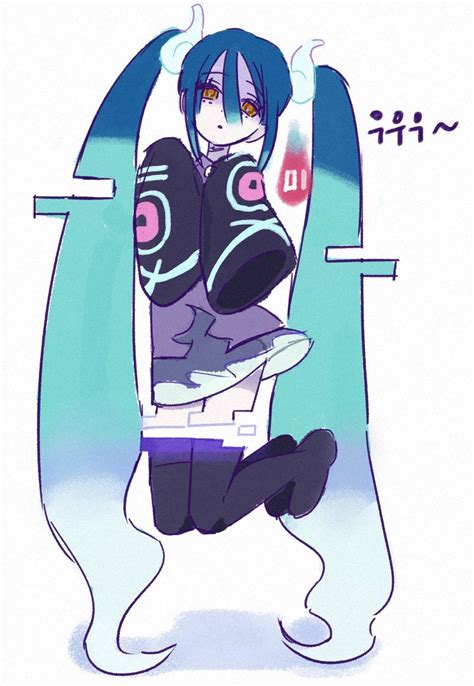 Hatsune Miku And Ghost Miku Pokemon And 2 More Drawn By Gimtokki