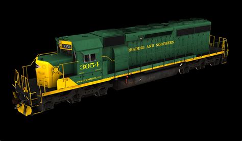 Rbmn Sd40 2 Phase Iia Virtual Railroad Mods
