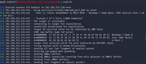 Metasploit 经典漏洞复现 Tavee 博客园