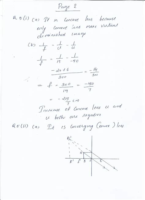 Icse Physics Specimen Paper 2023 With Solutions Answer Key