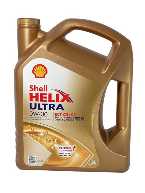 Aceite Shell Helix Ultra Professional ECT C2 C3 0W30 504.00 507.00, 5 ...