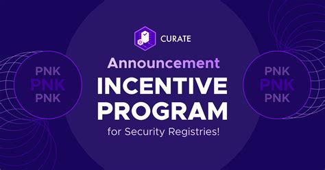 Incentives Program For Security Registries Revamped