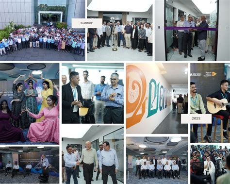 sharath m nair on linkedin inauguration of our new tata elxsi