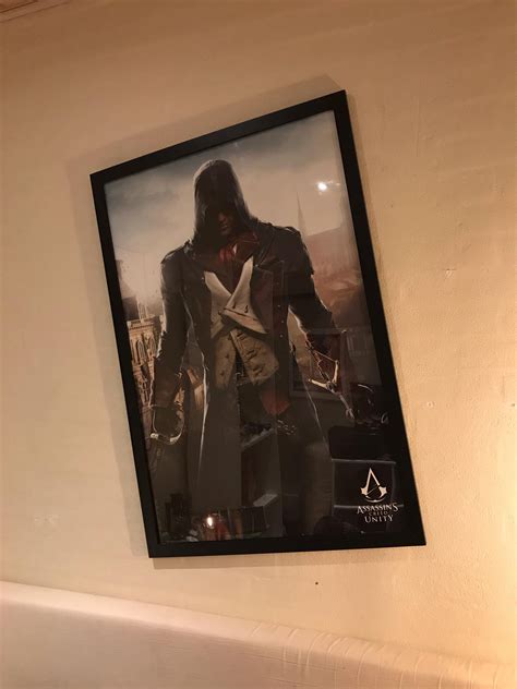 Casually Slanted Assassins Creed Unity Poster Rcsacup