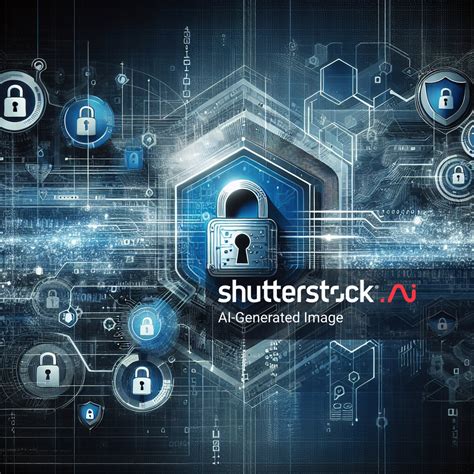 Cybersecurityimagery Locks Shields Abstract Digital Patterns Ai Generated Image 2480363799