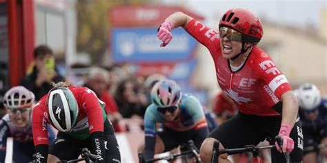 Jackson Se Impone En La Segunda Etapa De La Vuelta A España Femenina Y