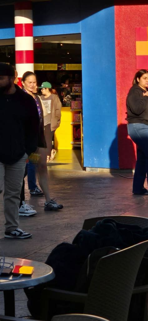 Chrissy Teigen And John Legend Out At Legoland After La Fire