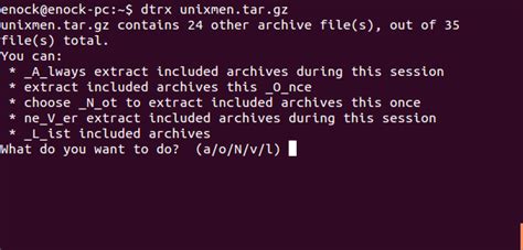 Easily Extract Many Archives With Dtrx Unixmen