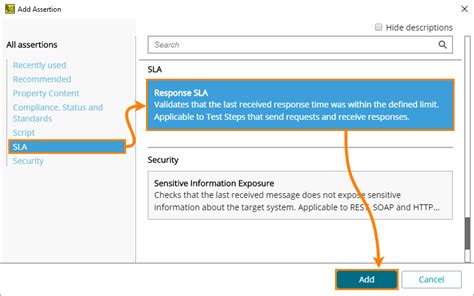 3 Adding Assertions To Security Scans Readyapi Documentation