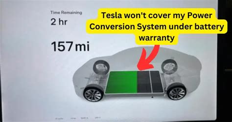 Tesla Wont Cover My Power Conversion System Under Battery Warranty