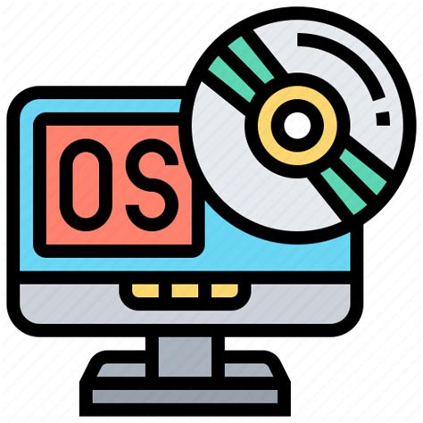 Computer Disk Operating Performance System Icon