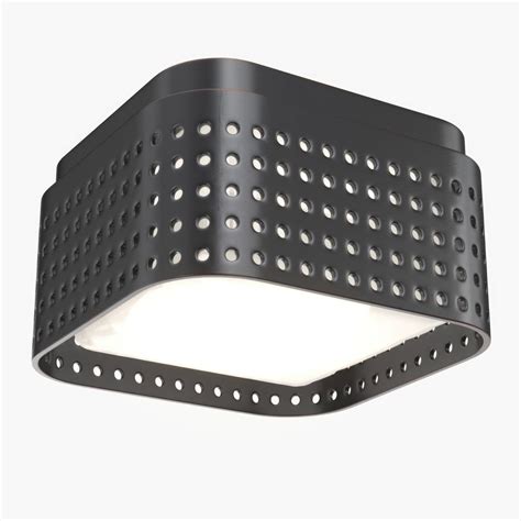 Precision Solitaire Led Flushmount Pbr 3d Model Turbosquid 2227879