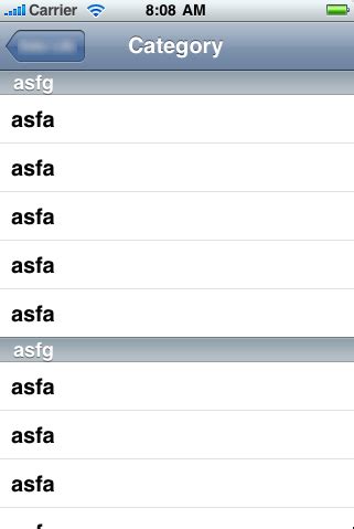 Uitableview Style Set To Grouped But Program Uses Plain On Iphone Stack Overflow