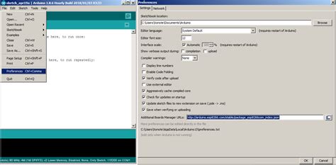 Install ESP8266 Pada Arduino IDE Melalui Board Manager