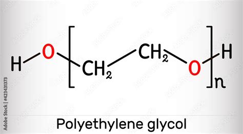 Polyethylene Glycol Structure