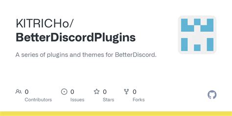 Github Kitricho Betterdiscordplugins A Series Of Plugins And Themes