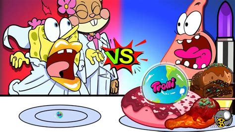 چالش پاپت باب اسفنجی و پاتریک فیلو