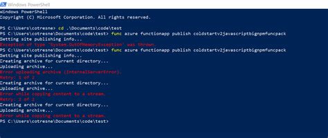 bug when deploying large files · issue 696 · azure azure functions