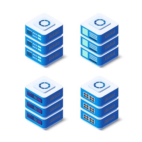 Premium Vector Server Network Technology