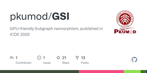 Github Pkumod Gsi Gpu Friendly Subgraph Isomorphism Published In Icde
