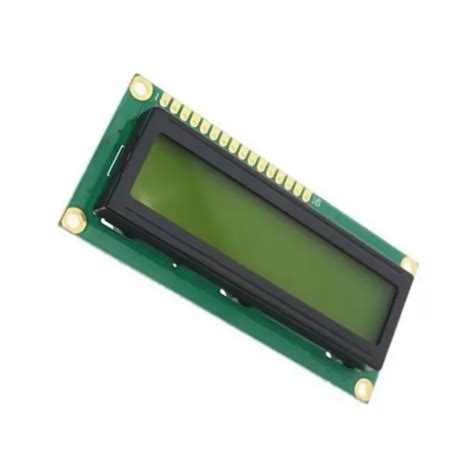 Lcd Module Blue Yellow Green Screen 16x2 Character Lcd Display Module