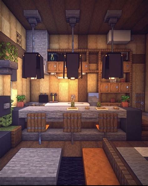 Minecraft Bar Interior Design