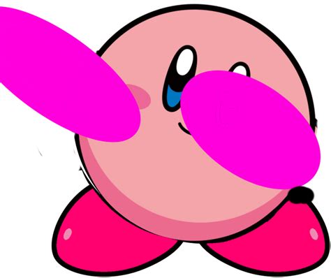 Download Kirby Dabbing Cartoon Clipartkey