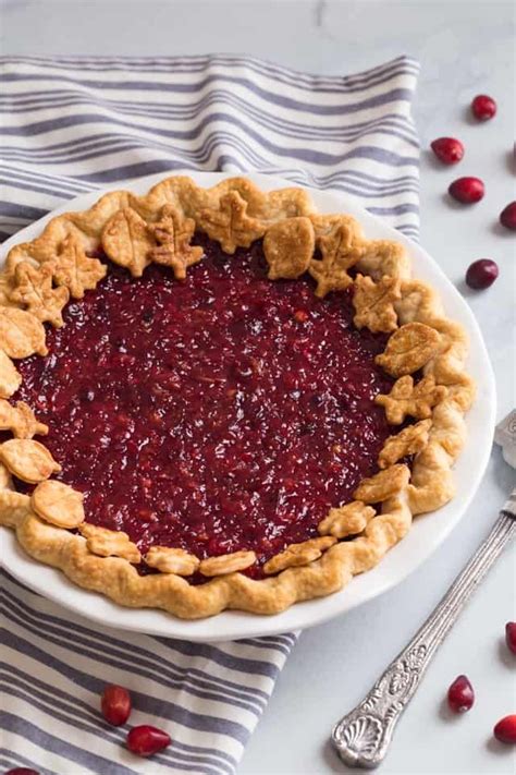 Cranberry Pie Receita Queques
