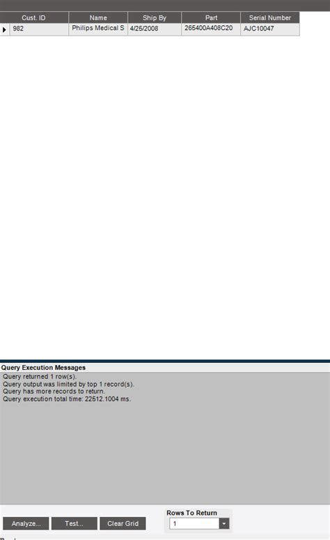Baq Severity Error Text Bad Sql Statement Kinetic Erp Epicor User Help Forum