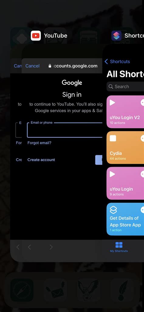 Uyouplus Login Workaround Doesnt Work Even With The Shortcut Rsideloaded