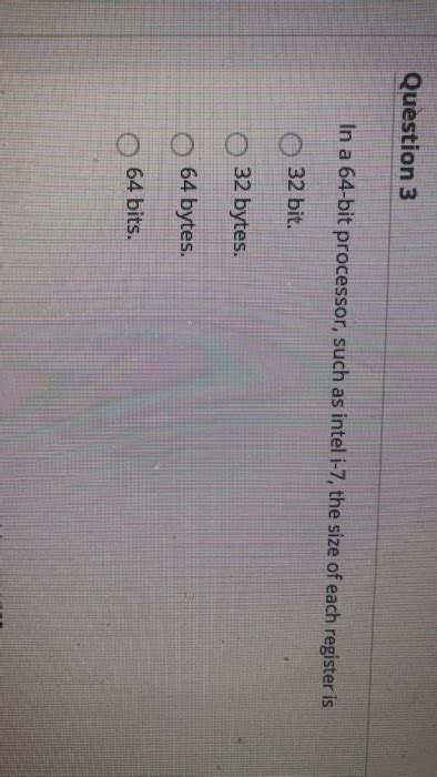 Solved Question 1 A Running Program Is A Set Of Instructions