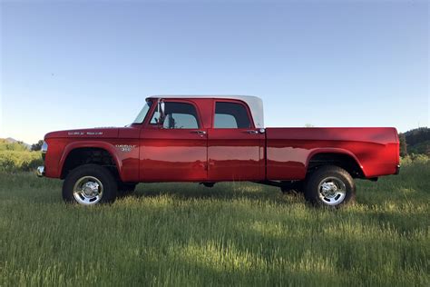 1966 Dodge W200 Power Wagon Custom Pickup Side Profile 226822