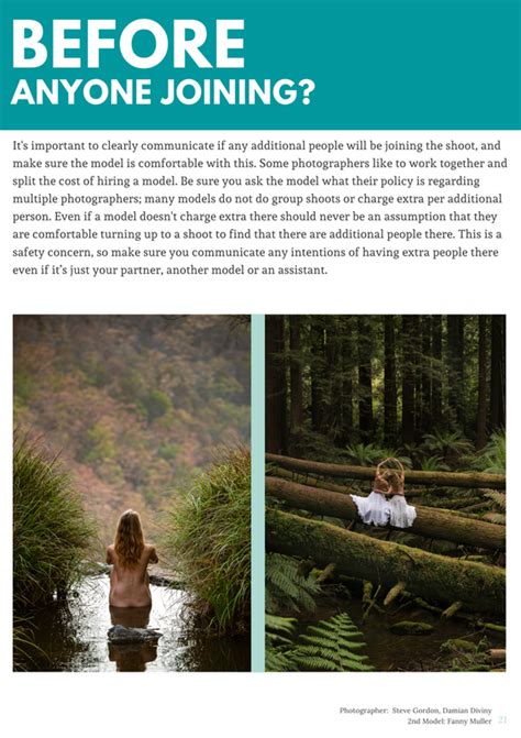 Photographer S Guide To Working With Models From A Model S Perspective