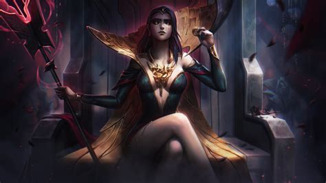 Leblanc League Of Legends Drawn By Ilyas Bolatov Danbooru