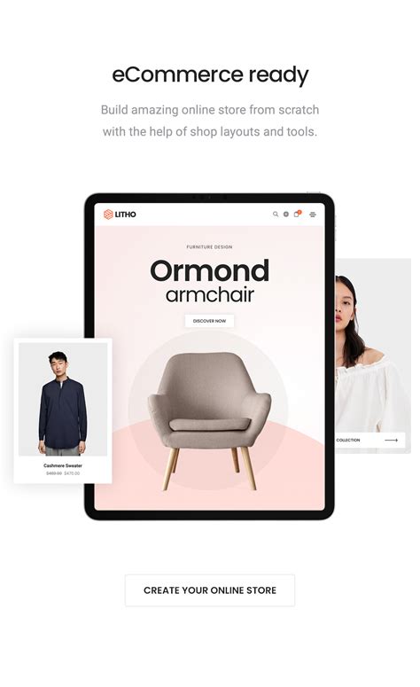 Litho The Multipurpose React Template Thememag