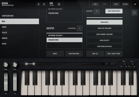 Sending USB MIDI To Tracker Mini Via IPhone Tracker Polyend Backstage