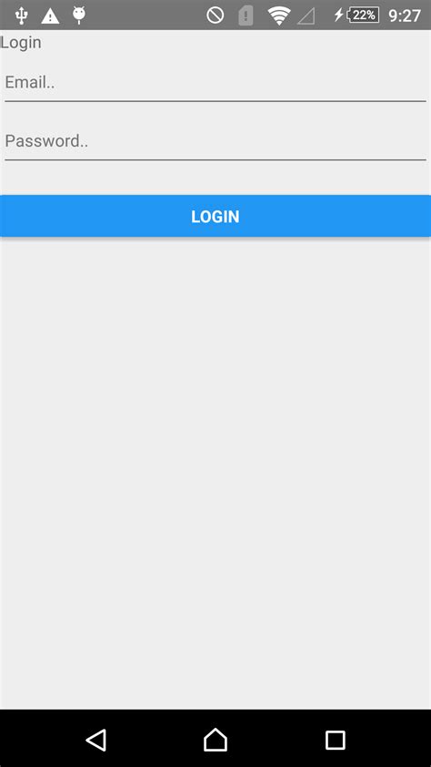 Android Unable To Get Authentication Working In React Native And Firebase Stack Overflow