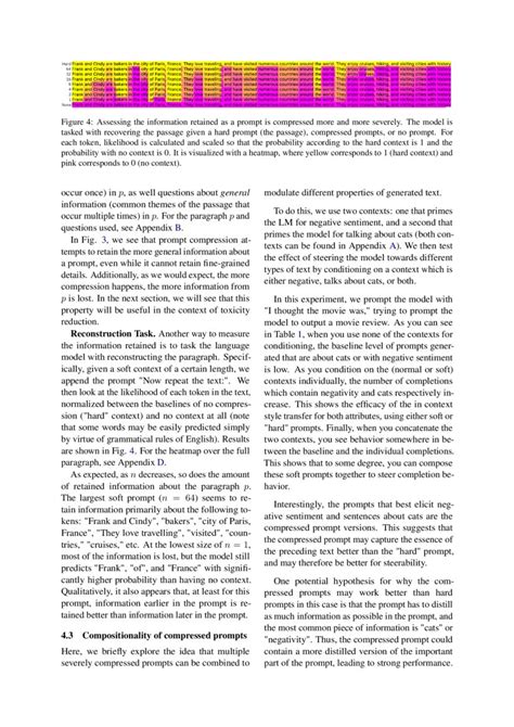 prompt compression and contrastive conditioning for controllability and