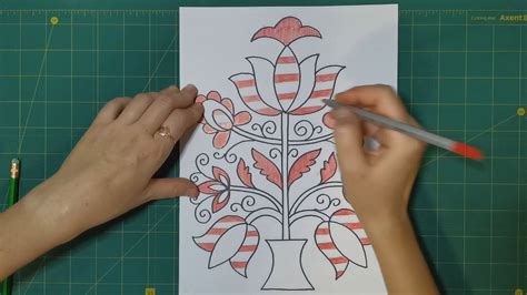 Дерево життя ескіз для рушника від творчої студії Досвітки Youtube