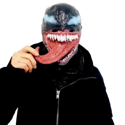 Mask Venom Mask Marvel Avengers Funny Adult Costume Halloween Cost