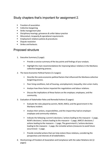 Assignment 2 Er Structure And Important Chapters Study Chapters That