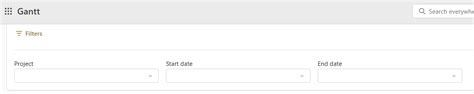 Custom Gantt Chart And The Dashboard Filter Widget Daniels Notes