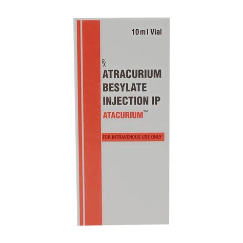 Atracurium Besylate Injection 100mg10ml 10ml At ₹ 100vial In Ahmedabad
