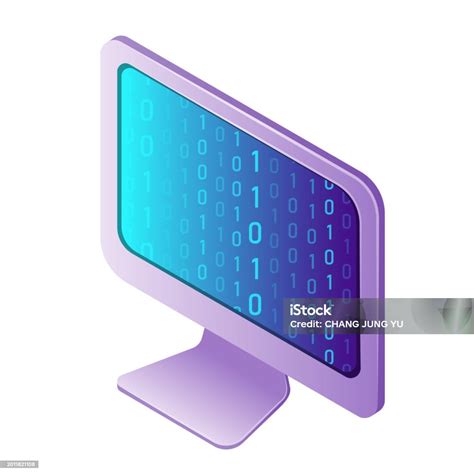 Isometric Illustration Web Computer Technology Symbol Desktop Stock Illustration Download