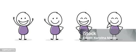 비즈니스 개념 제스처를 보여주는 재미있는 스틱맨 벡터 개념에 대한 스톡 벡터 아트 및 기타 이미지 개념 개체 그룹 검사