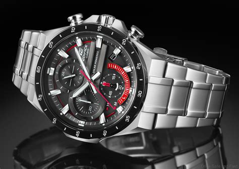 Casio Edifice Solar Powered Chronograph Inspired By Motorsports Arrives