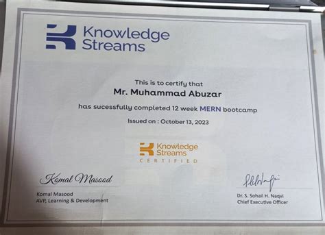 muhammad abuzar khan on linkedin mernstack bootcampgraduate techjourney 11 comments
