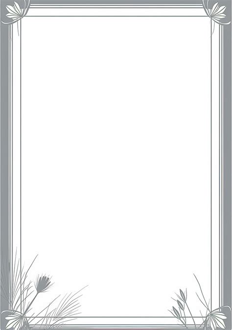 흰색 미니멀리스트 페이지 테두리 배경 배경 화면 및 일러스트 무료 다운로드 Pngtree